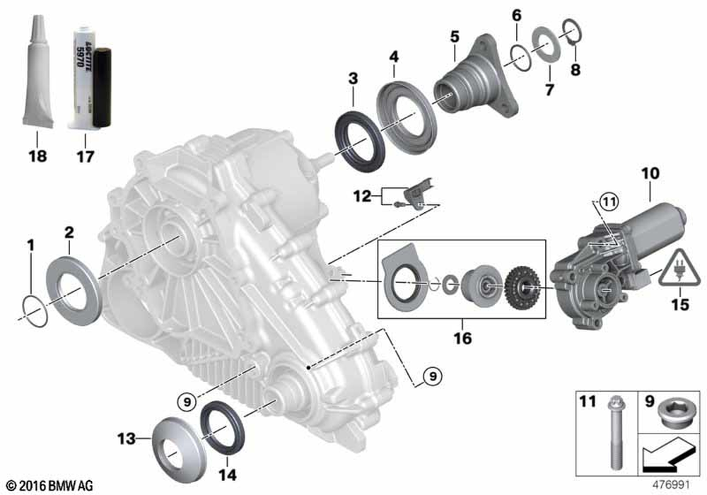 2003-2014 BMW Actuator 27102449709 | Retail Performance Auto Parts