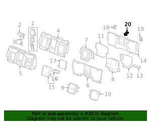 2019-2022 GM Upper Latch 84586674 | GMPartsDirect.com