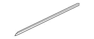 2006-2016 Chevrolet Driver Side Front Door Window Outer Sealing Strip ...