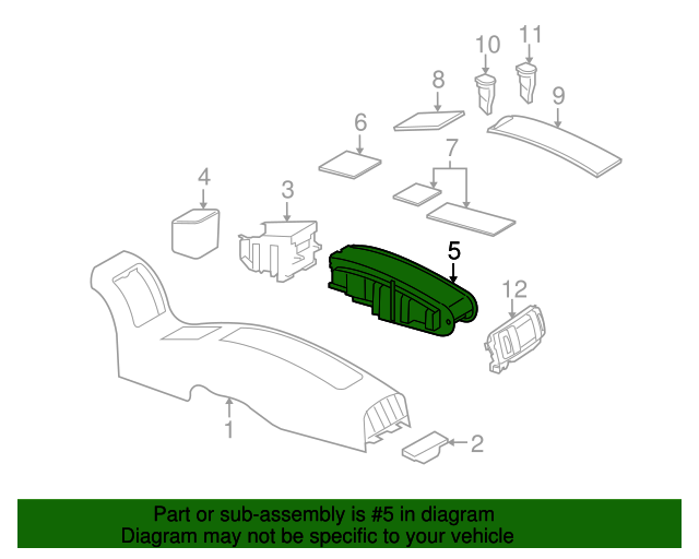 219-680-08-50 - Rear Housing 2006-2011 Mercedes-Benz | Mercedes-Benz ...