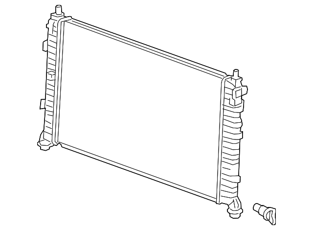 2019-2021 GM W (S)Radiator (Replaces 23388805) 85610897 GM ...