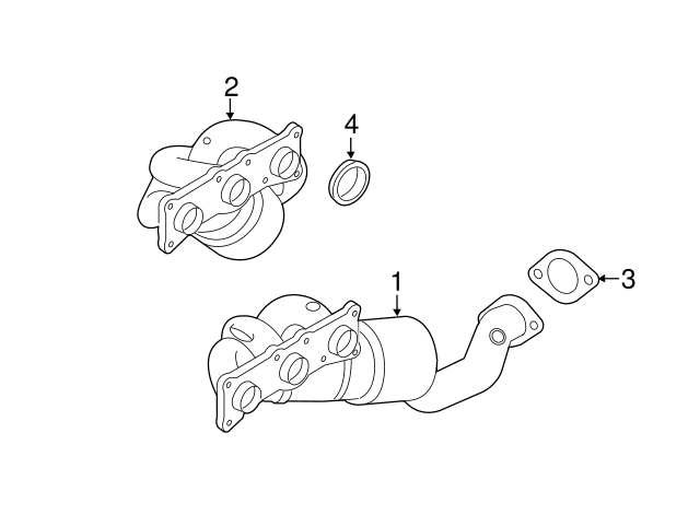 Genuine BMW 18-40-7-646-690 | Exhaust Manifold | FREE Shipping on Most ...