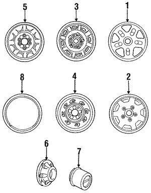 Shop Mazda Wheels Online | OEM Parts Online