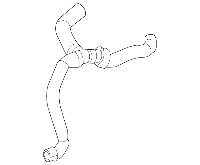 221-501-24-84 - Breather Tube 2008-2010 Mercedes-Benz | Mercedes-Benz ...