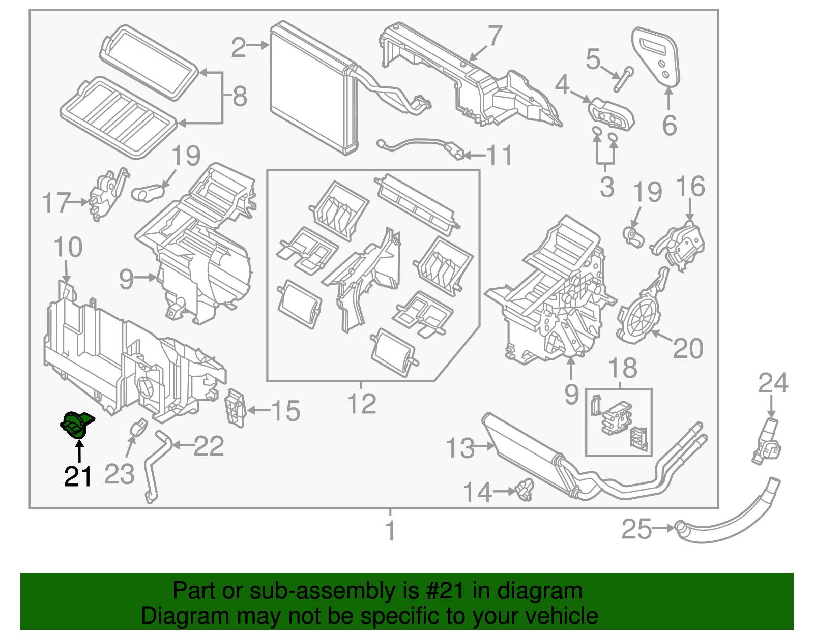 BHS2-61-765 - HVAC Blower Motor Control Module - 2014-2021 Mazda ...