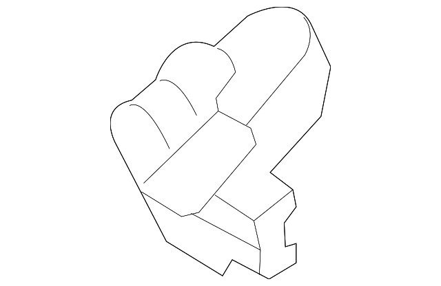 2013-2019 Mazda Heater Core Clip KD45-61-A09 | QuirkParts