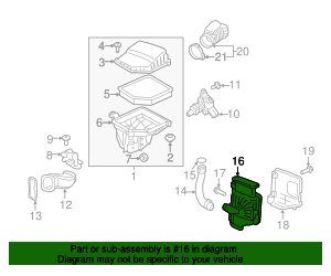 2018-2021 Volvo Air Inlet 31370307 | TascaParts.com