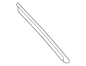 1996-1997 Audi Reveal Molding 8D5-854-322-01C | Audi USA Parts