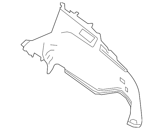 2015-2021 Nissan Murano Lower Quarter Trim 84951-5AA2B | Temecula ...