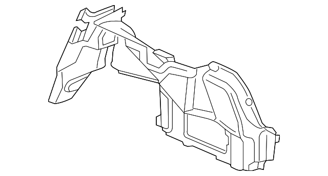 2016-2017 Chevrolet Malibu Trunk Side Trim - Driver's Side (LH ...