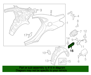 97510-3N000 - Pressure Vent - 2011-2016 Hyundai Equus | World OEM Parts ...