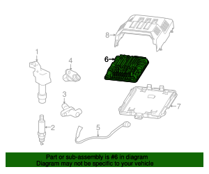 2013-2019 GM Engine Control Module Assembly 12653998 GM | GMPartsDirect.com
