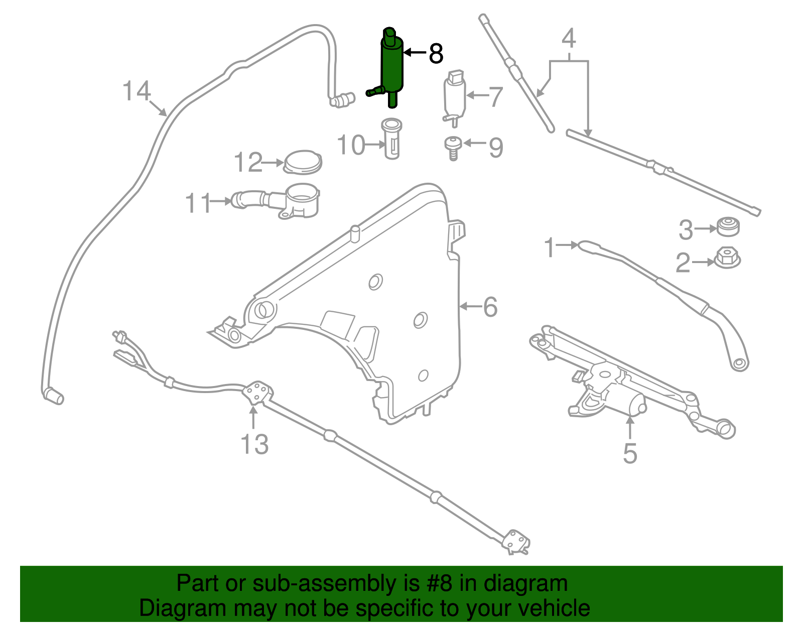 67637217792 - 2009-2024 BMW Washer Pump (67-63-7-217-792) | BMW of ...