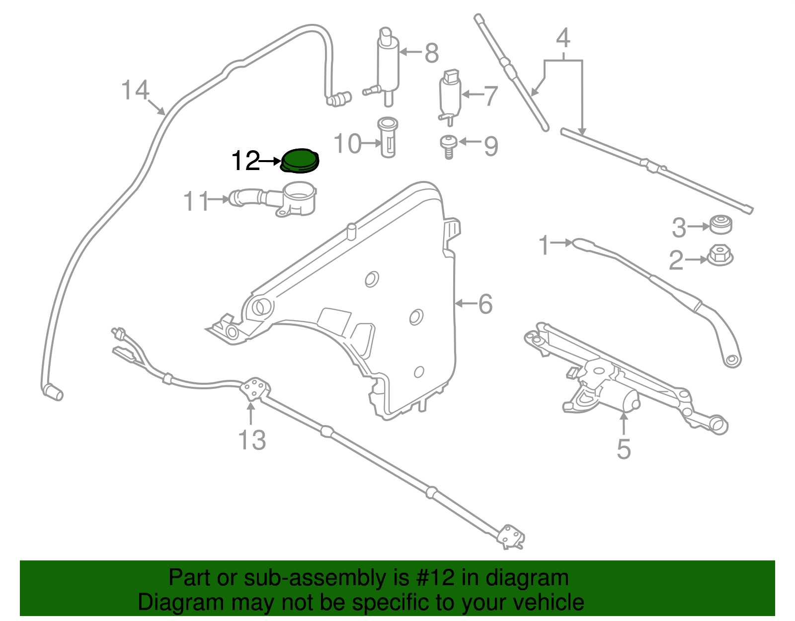 61-66-7-467-951 - Washer Fluid Reservoir Cap - 1987-2021 BMW | Buy BMW ...