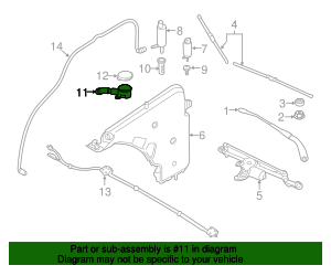 61667241664 - 2012-2021 BMW Filler Pipe (61-66-7-241-664) | BMW of ...