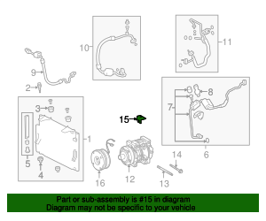 88688-32670 - Compressor Bracket - 2008-2022 Toyota | OEM Genuine ...