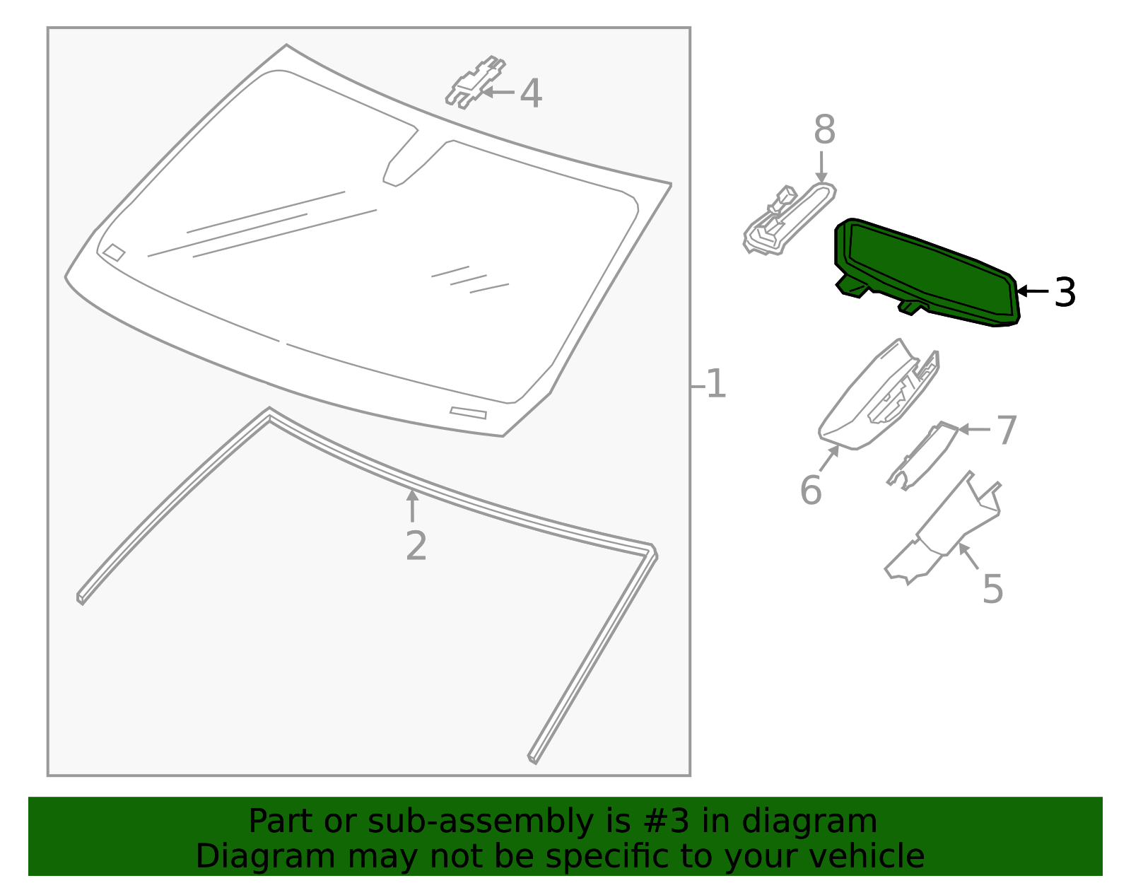84350232 - Garage Door Opener Package (for models equipped with Manual ...