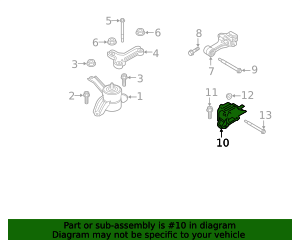 Genuine Trans Mount for 2018-2022 Hyundai Accent | Part# 21830-H8110 ...