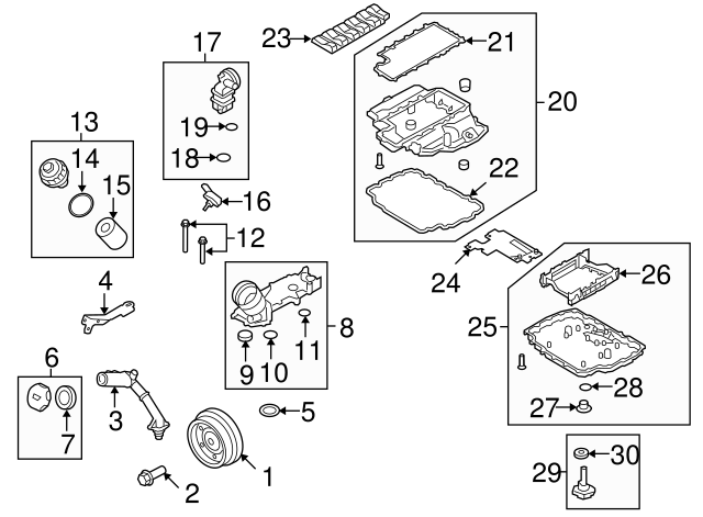 2010-2013 Porsche 911 Oil Pan 9A1-107-031-71 | Gaudin Porsche Parts