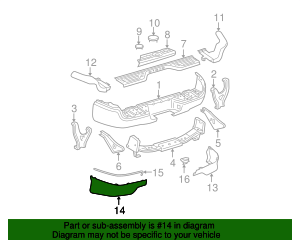 2005-2013 Toyota Tacoma Spoiler 76896-04901 | AutoNationParts.com