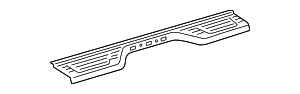 52162-04011 - Bumper Step Pad (Rear) - 2005-2015 Toyota Tacoma | OEM ...