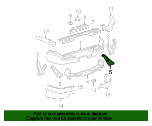 52015-04010 - Arm - 2005-2015 Toyota Tacoma | OEM Genuine Toyota Parts