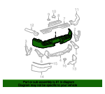 2005-2015 Toyota Tacoma Bumper 52151-04061 | Toyota Parts Center