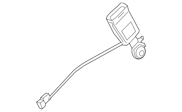 166-860-30-69 - Buckle 2013-2019 Mercedes-Benz | Mercedes-Benz USA Parts