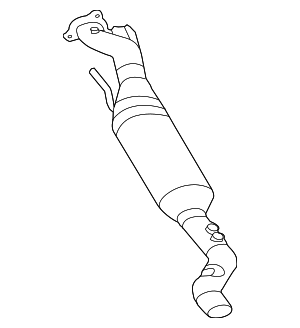 2014-2019 Jeep Grand Cherokee Catalytic Converter 68329874AA ...