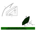 82481-D5000 - Window Regulator 2016-2020 Kia Optima | Genuine Kia Parts