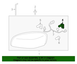 13503417 - Lamp Bulb (trade # H11)- Part Number Changed To 13586977 ...
