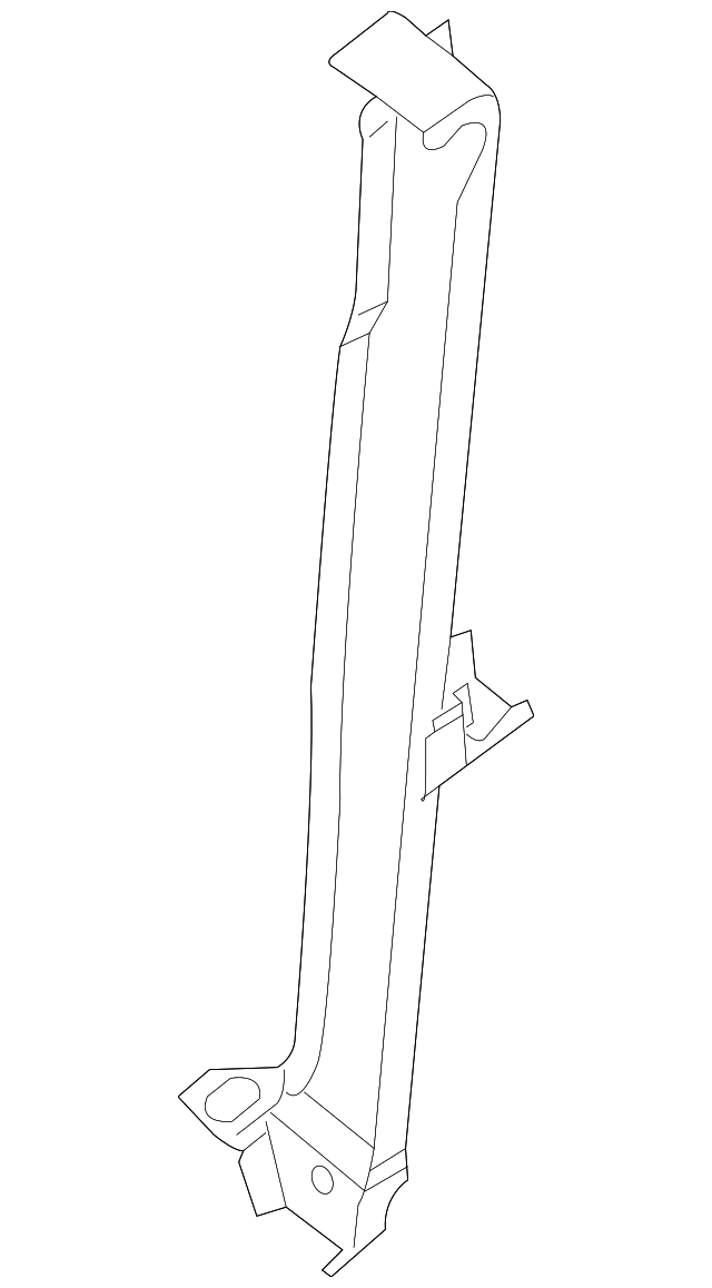 2005-2021 Nissan Radiator Support Bracket 21555-EA210 | TascaParts.com