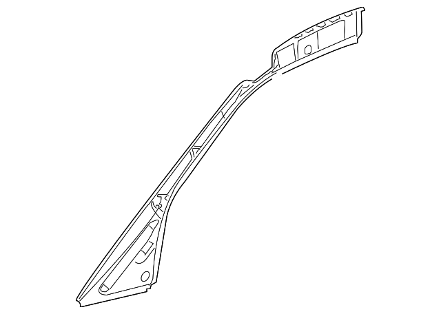 906-630-04-06 - Windshield Pillar 2010-2018 Mercedes-Benz | Mercedes ...