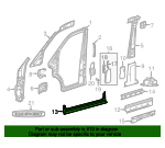 906-637-45-09 - Rocker Panel 2010-2021 Mercedes-Benz | Mercedes-Benz ...