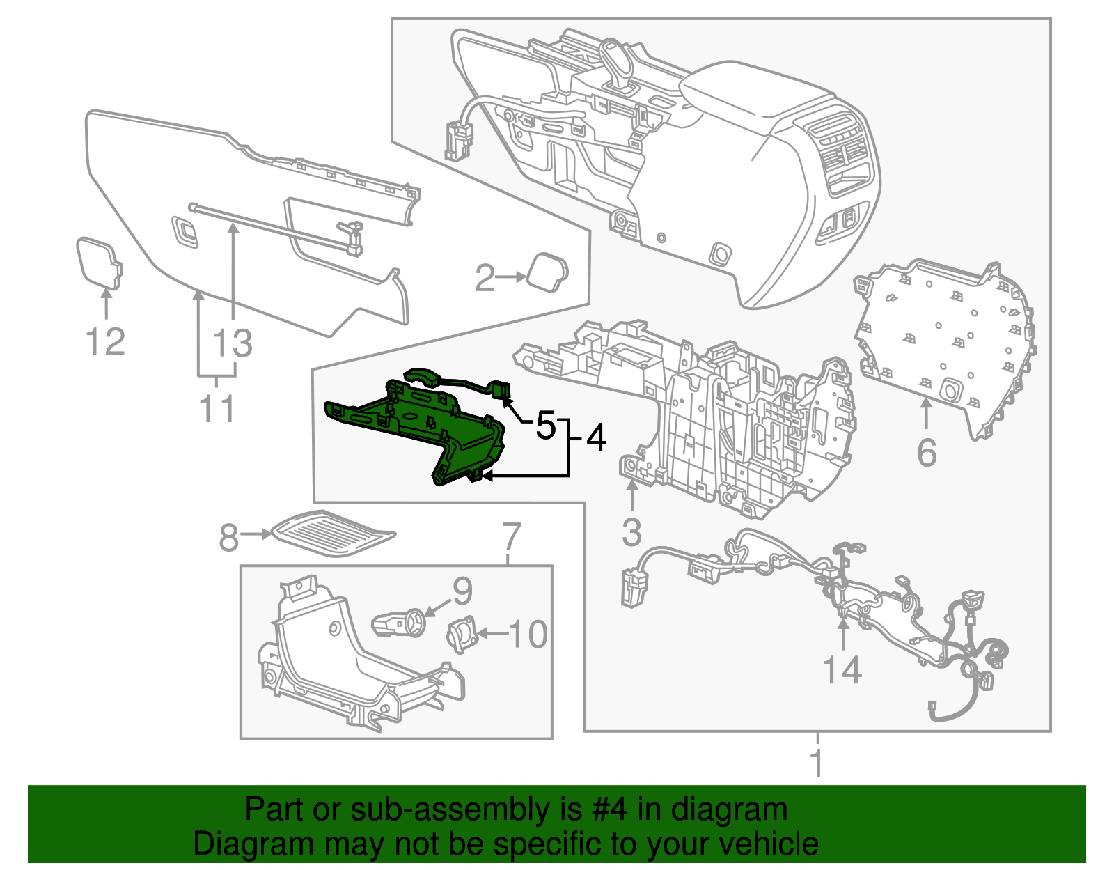 84621200 - F Panel 2020-2025 Cadillac XT5 | Gateway Buick GMC Parts