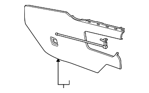 2020 Cadillac Extension Panel 84567958 | GMPartsDirect.com