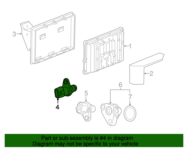 12636947 - Engine Camshaft Position Sensor 2016-2023 GM | GMPartsNow