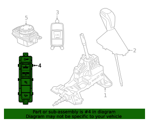 Genuine BMW 61-31-9-374-834 | Control Switch | FREE Shipping on Most ...