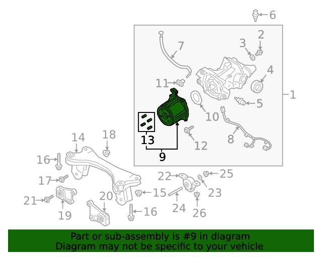 2019-2024 Mazda Viscous Coupler CE01-27-97XA | Mazda Parts Advantage