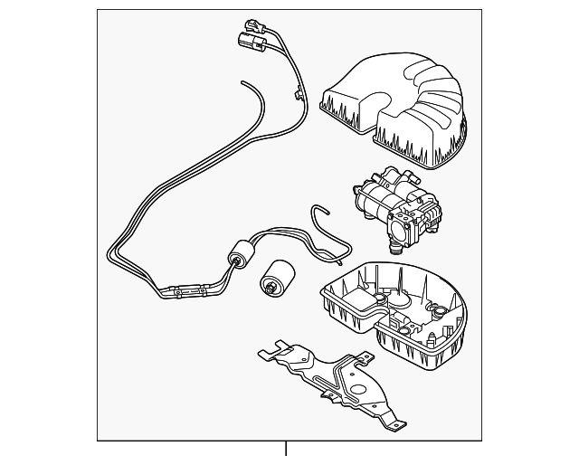 Genuine OEM Air Suspension Compressor Part# LR108984 Fits 2013-2018 ...
