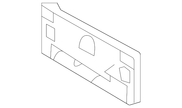 2020 Mazda CX-30 License Bracket DGH9-50-170A | TascaParts.com