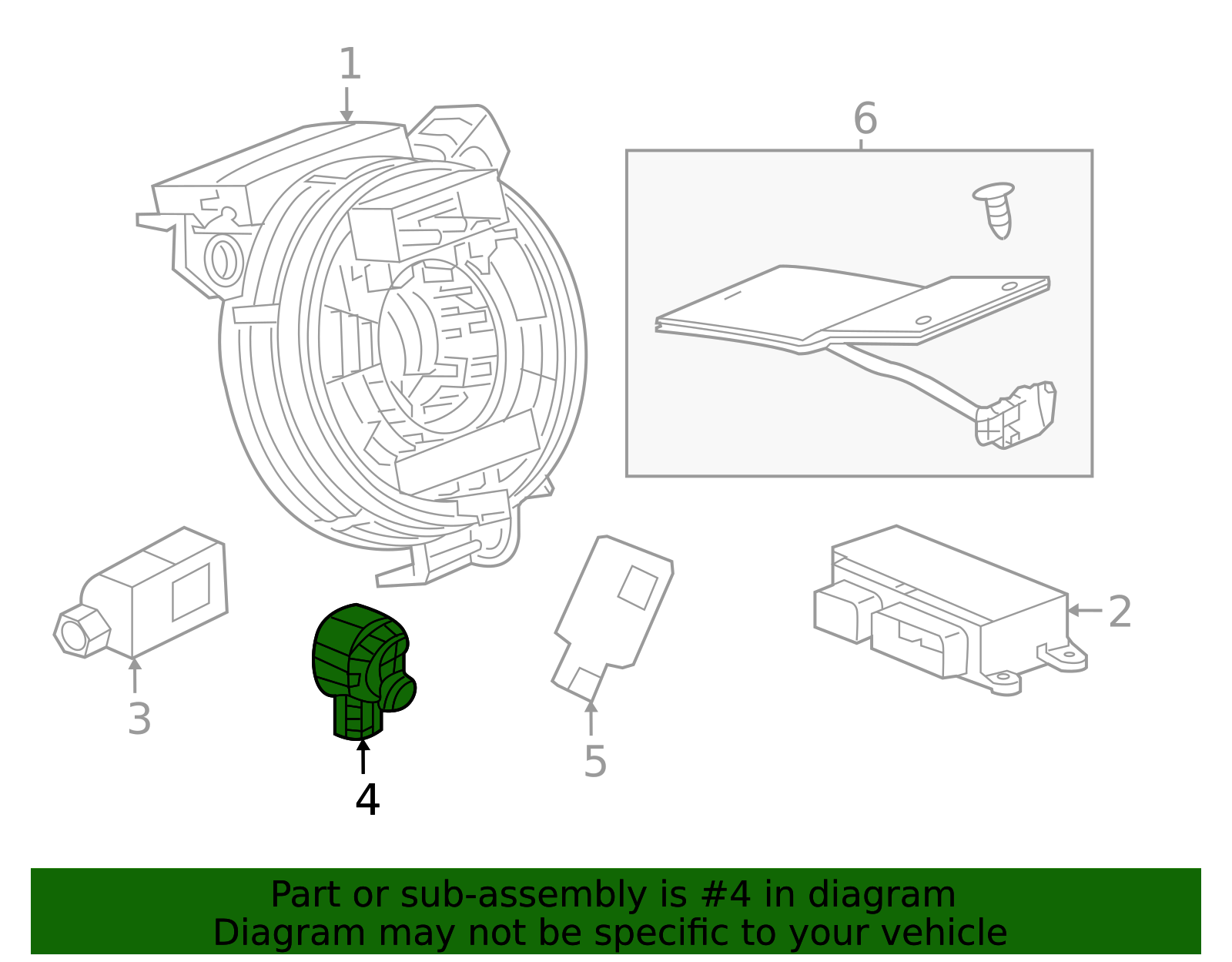2024-2025 GM Side Impact Sens 13552536 | GM OEM Parts Online