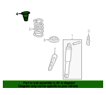 2007-2017 GM Rear Suspension Jounce Bumper 20838485 GM | GMPartsDirect.com