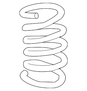 2007-2017 GM Rear Coil Spring 15835457 GM | GMPartsDirect.com