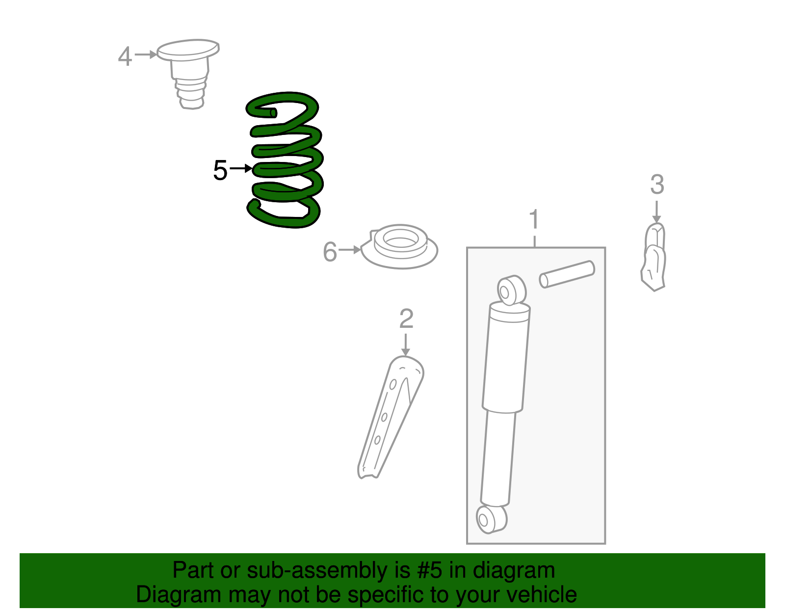 2007-2017 GM Rear Coil Spring 15835457 GM | GMPartsDirect.com
