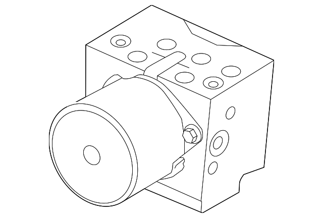 2008-2017 GM Brake Pressure Modulator Valve 25879231 GM | GMPartsDirect.com
