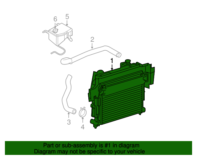 2005-2010 Jeep Radiator 55116842AB | TascaParts.com