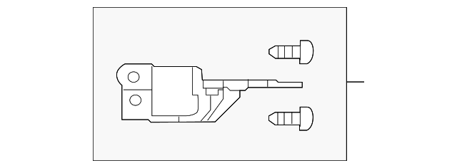 2018-2022 Toyota C-HR Repair Bracket 81194-10020 | Toyota Parts Center