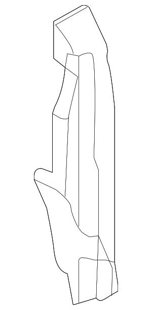 2014 Kia Sedona Fender Seal - Driver's Side (LH) 84141-4D500 ...