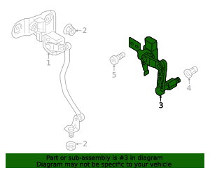 1EA-512-521-C - Rear Sensor 2021-2023 Volkswagen ID.4 | Bam Wholesale Parts